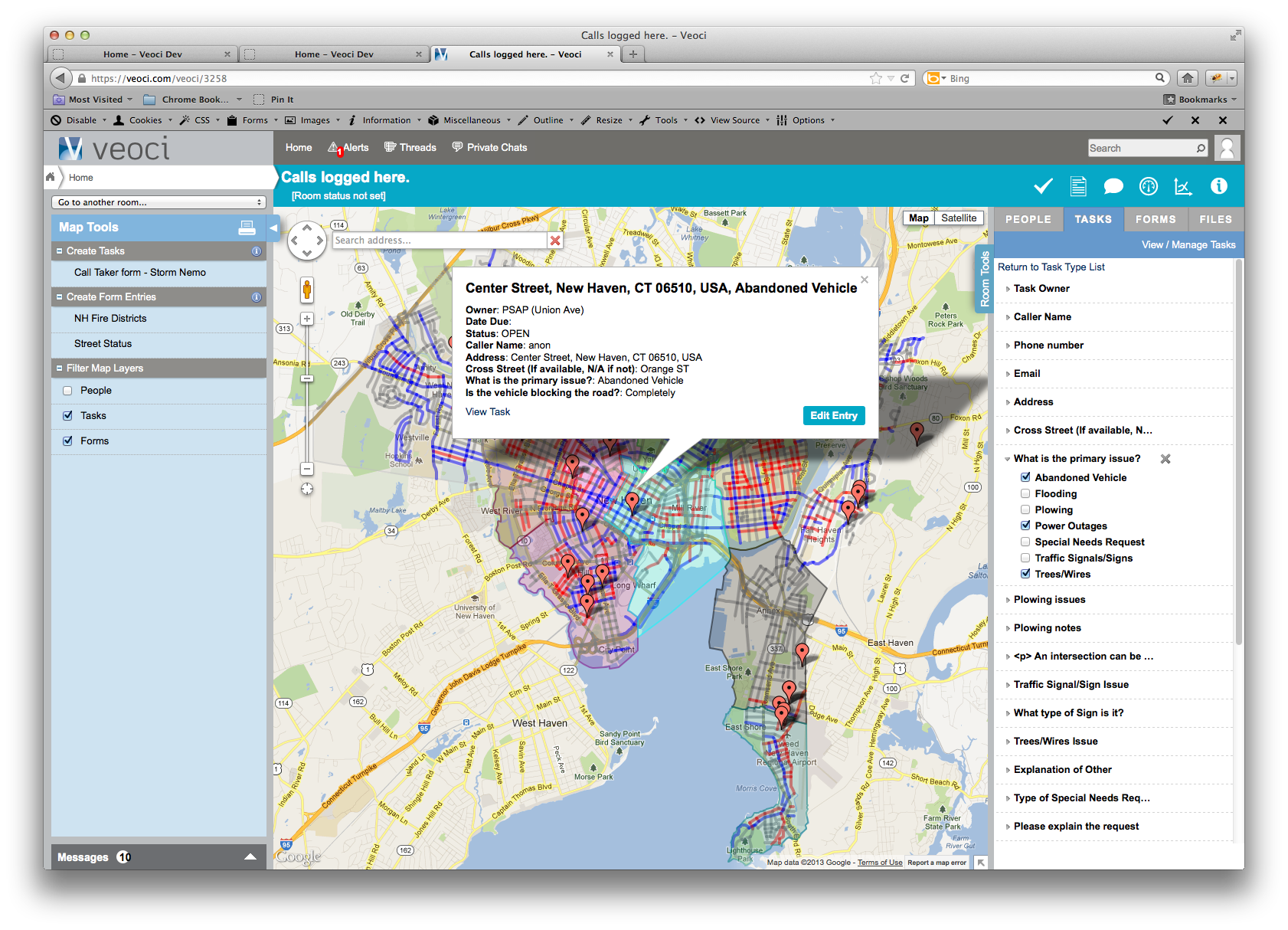 New Haven's Record Snow Fall