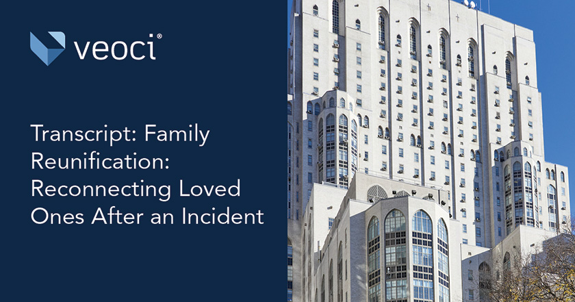 Transcript: Family Reunification: Reconnecting Loved Ones After an ...