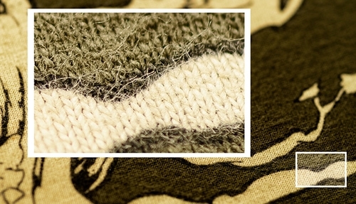 Get your shirts printed with discharge inks for softer nicer results ...