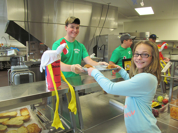 Winner, Winner Chicken Dinner: Student-raised chickens on school lunch ...