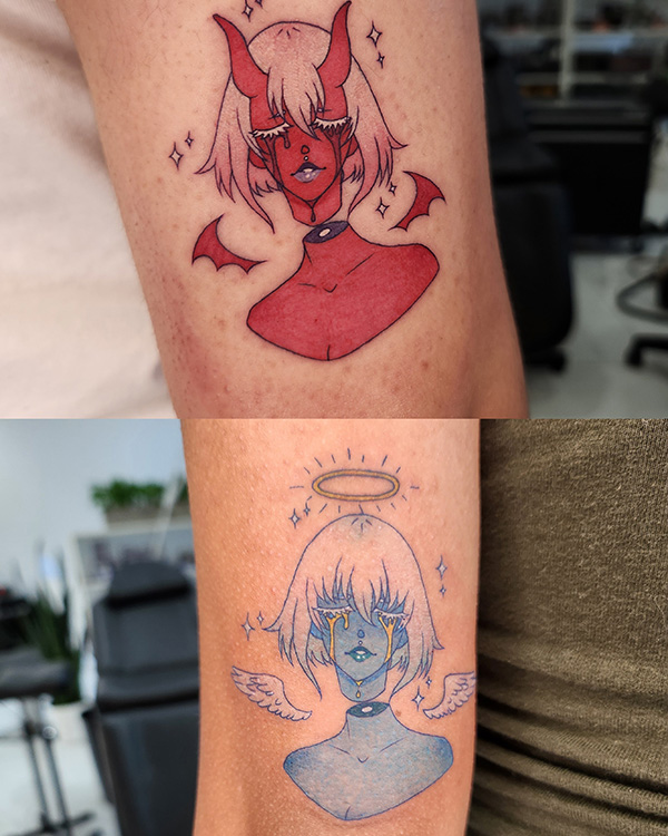 Baron Art Tattoo & Piercing Studio | Tattoo | Orange