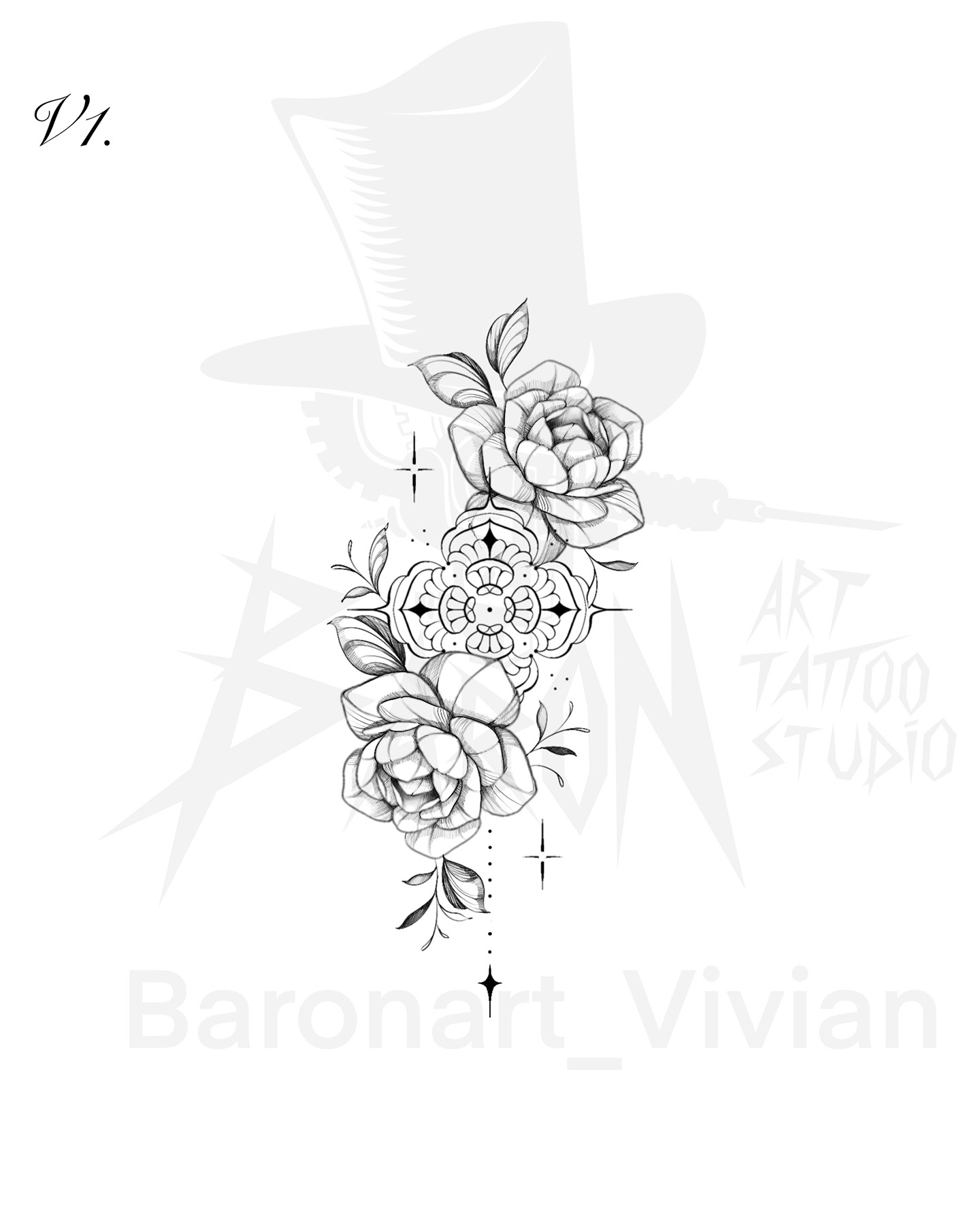 Baron Art Tattoo & Piercing Studio | Vivian V1