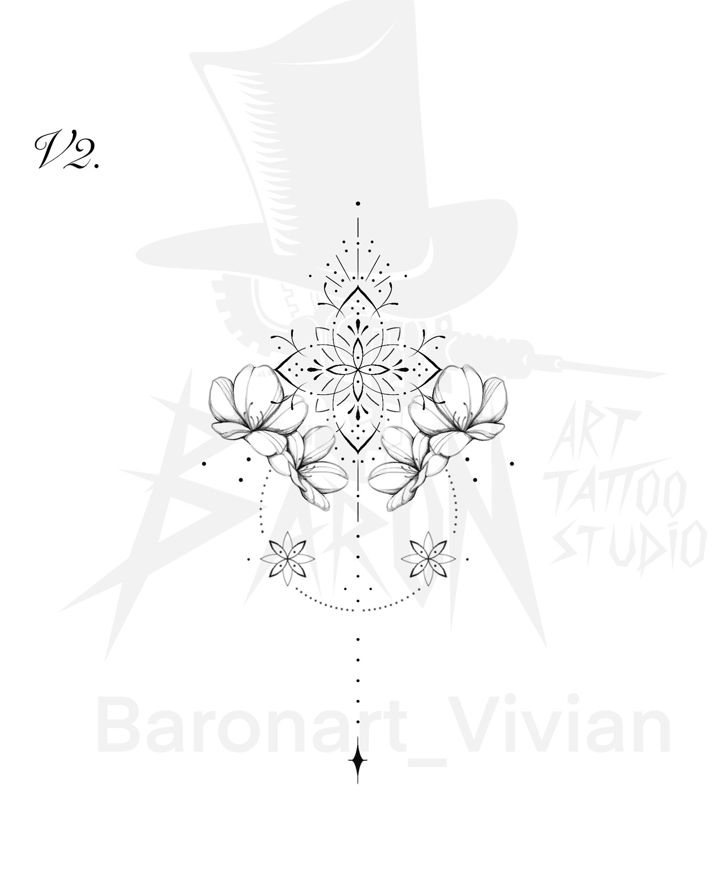 Baron Art Tattoo & Piercing Studio | Vivian V2