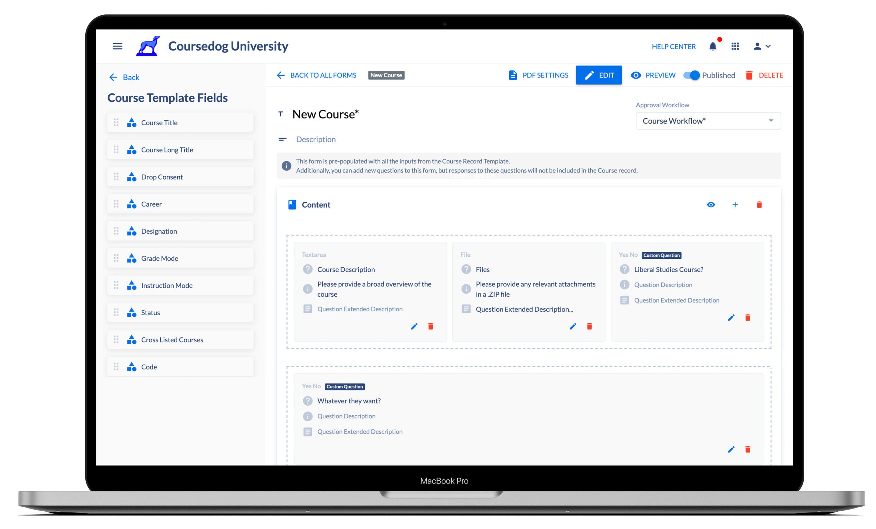 Curriculum Management | Coursedog
