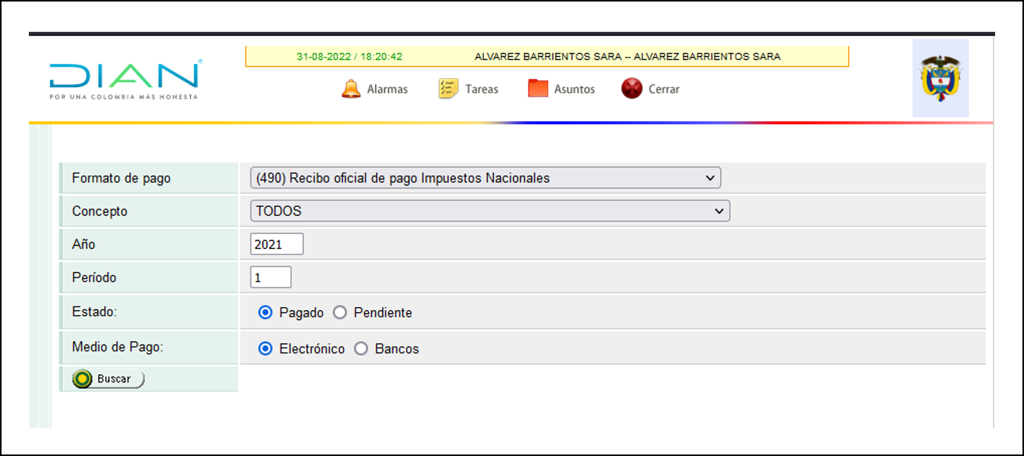 ¿Cómo puedes descargar el recibo de pago de tu impuesto en la página de ...