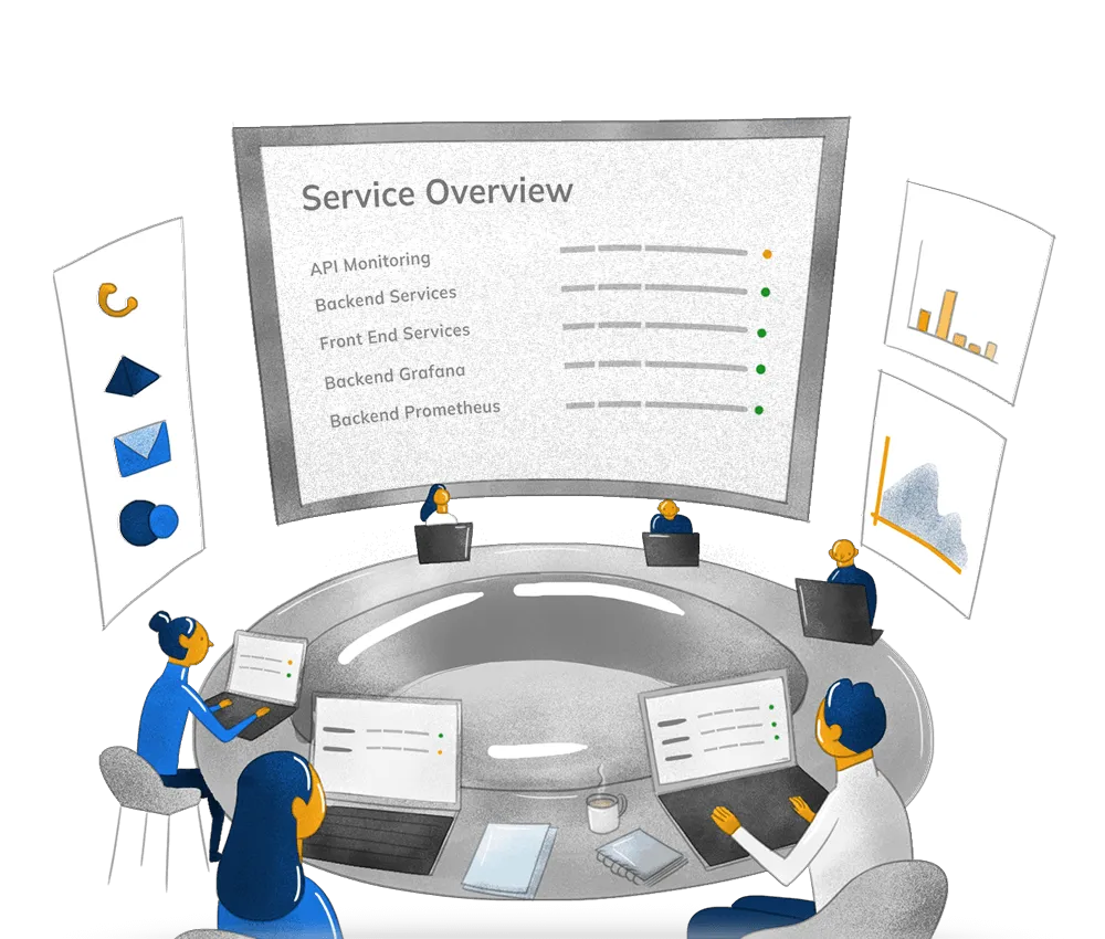 Service Health Monitoring Solution: All-In-One Service Catalog Tool