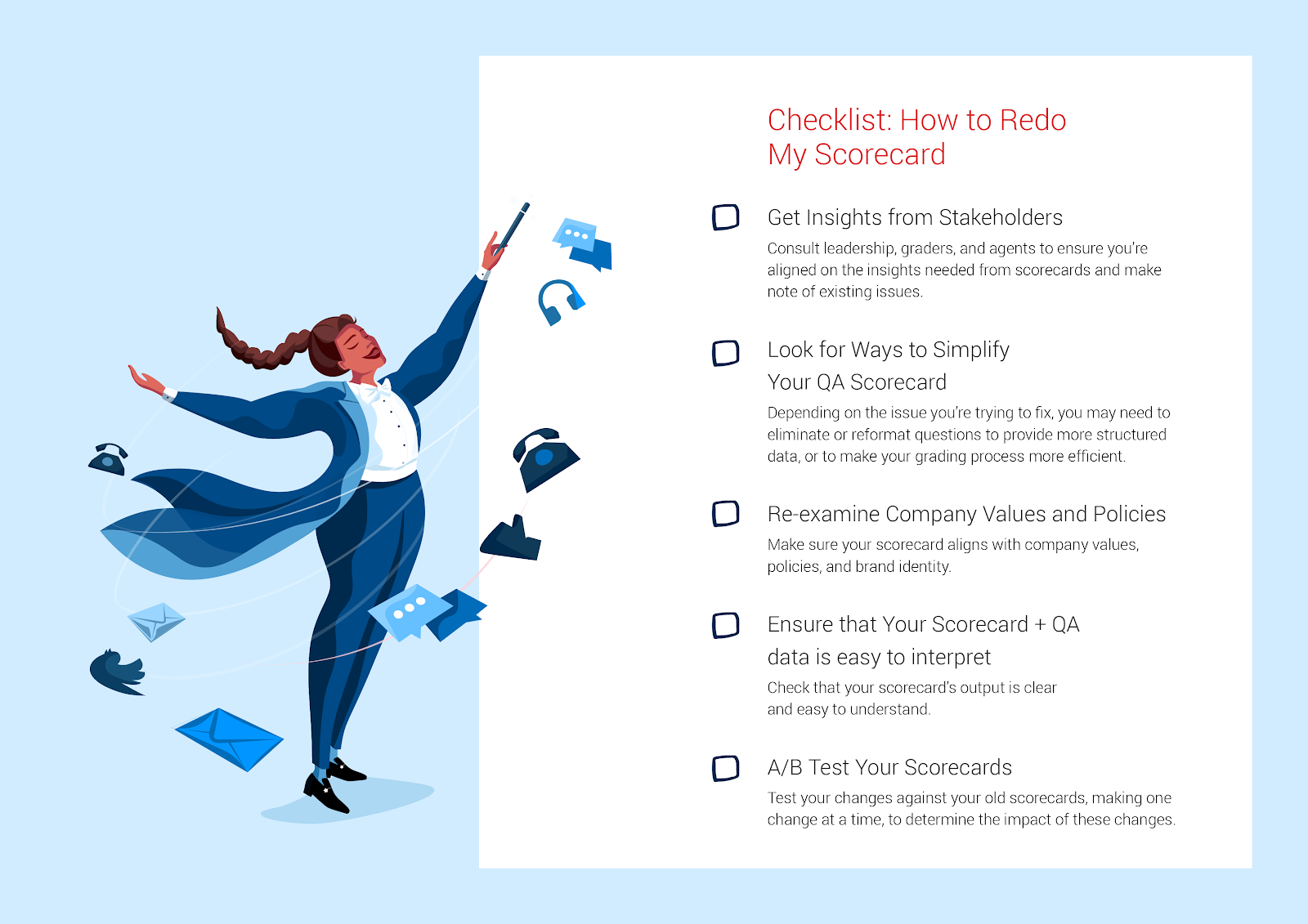 How to Refresh Your Call Center Quality Monitoring Scorecard