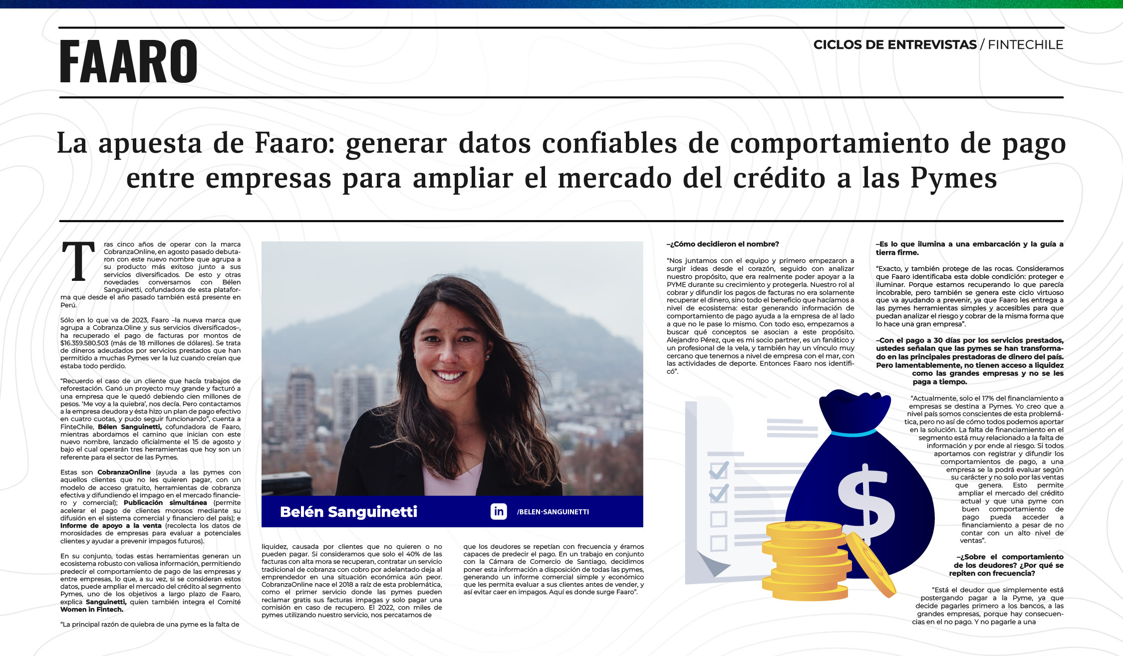 La apuesta de Faaro: generar datos confiables de comportamiento de pago ...