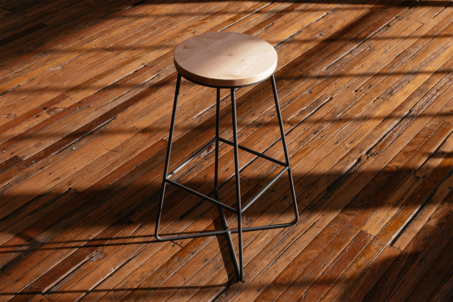 The Charlie Stool - Ferrier Furniture