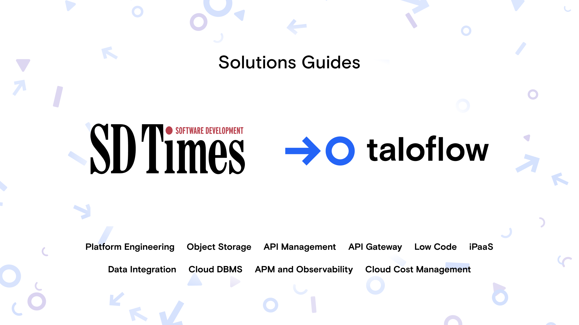 Taloflow | Cloud and Software Selection 10x Faster