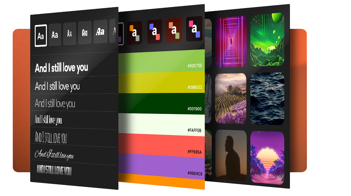 Musixmatch Pro - Custom videos