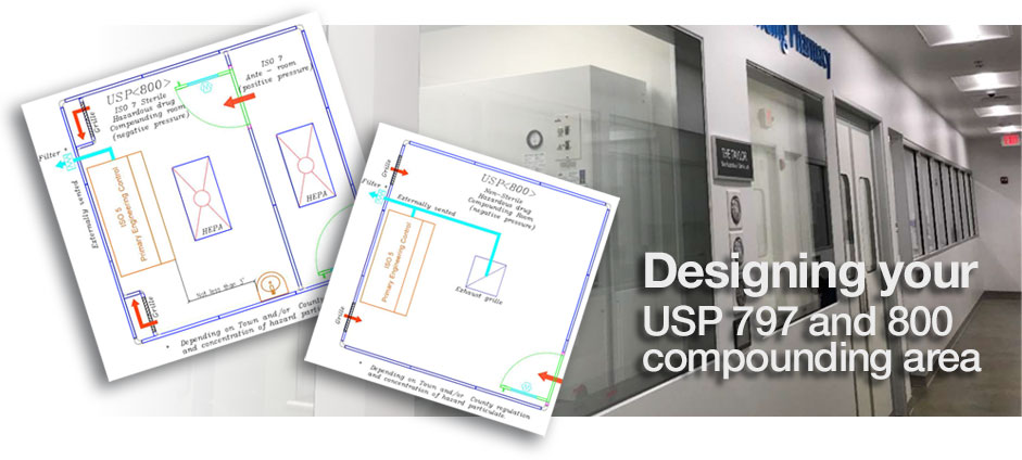 USP 797 and 800 Compounding Cleanrooms