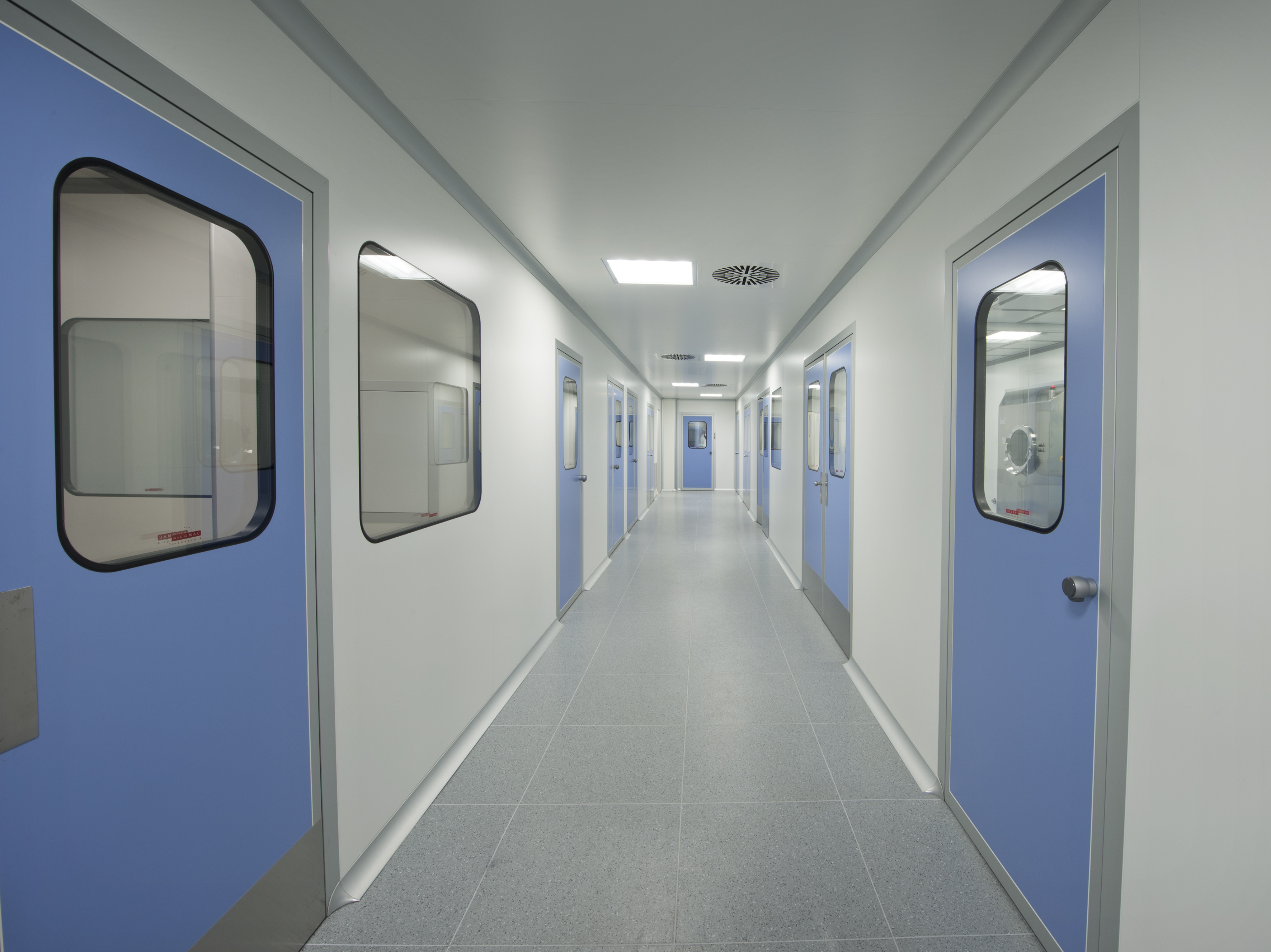 Metal cleanroom wall panel - Powder coated panel - Epoxy painted