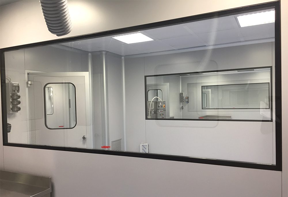 Cleanroom Continuous Window