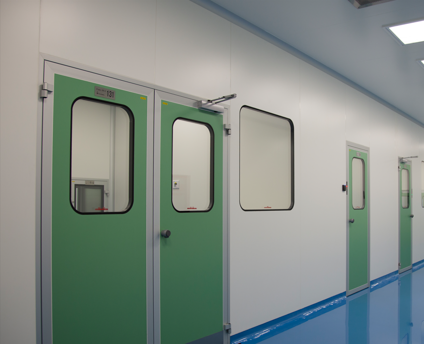 Window in Modular Door and Intrados Frame Window