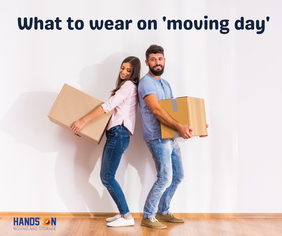 WHAT TO WEAR ON A MOVING DAY?