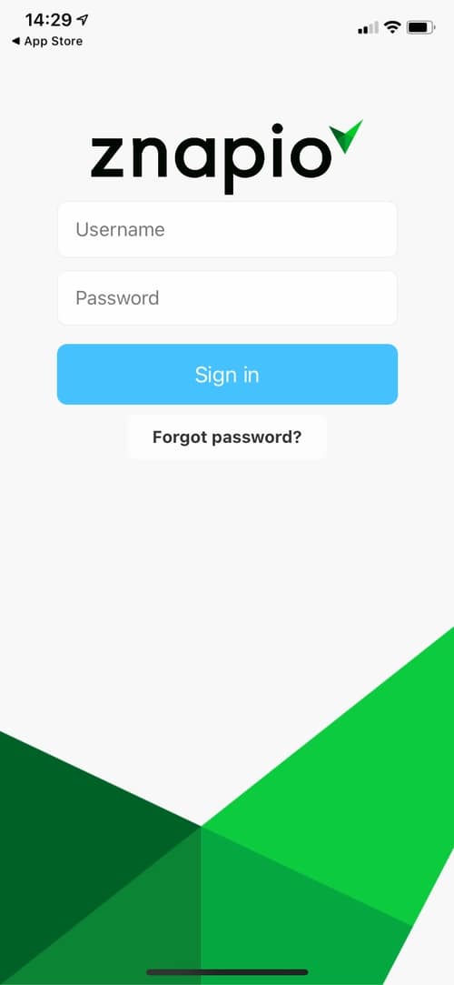 Znapio - Getting started