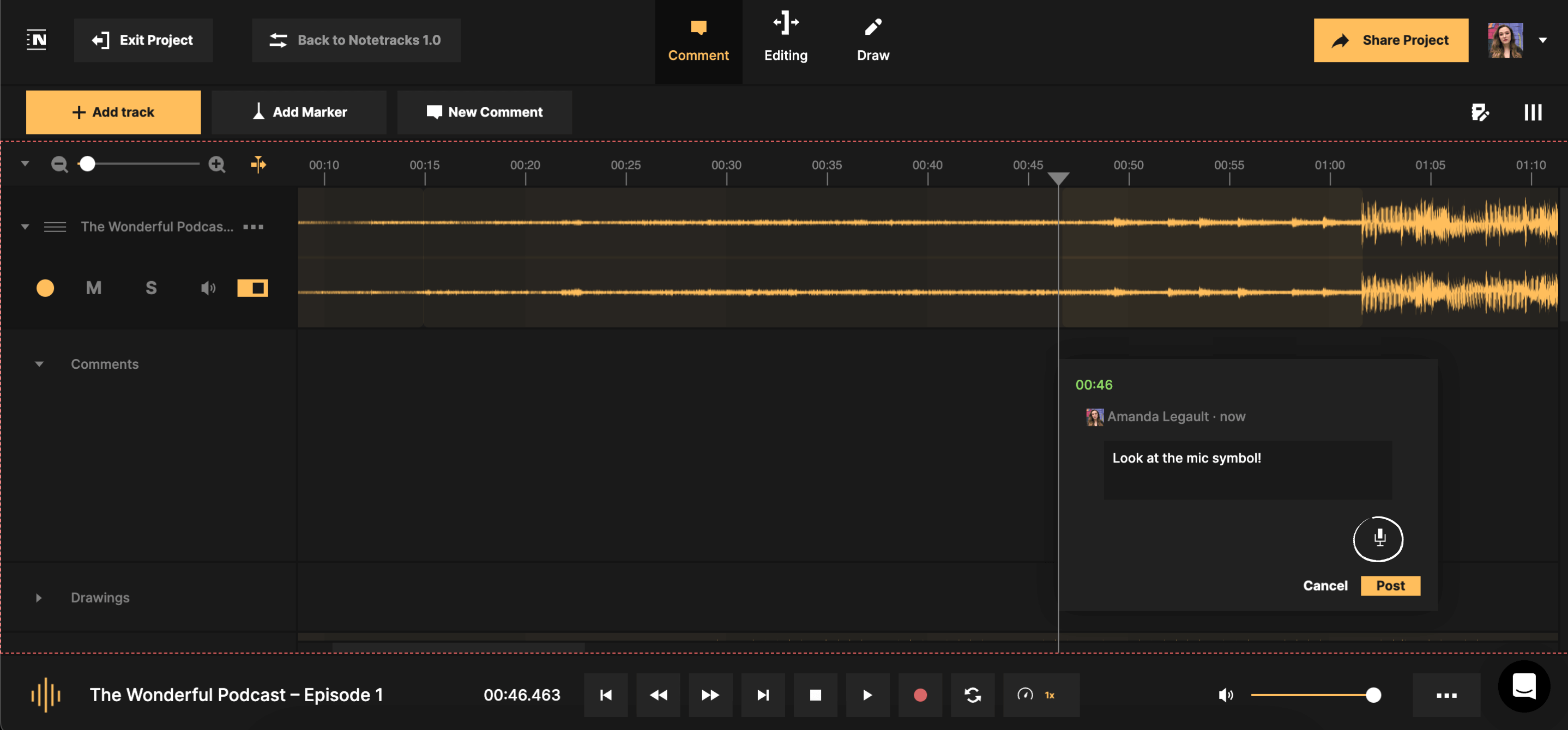 How to Record Voice Comments | Notetracks - Audio Review and Collaboration