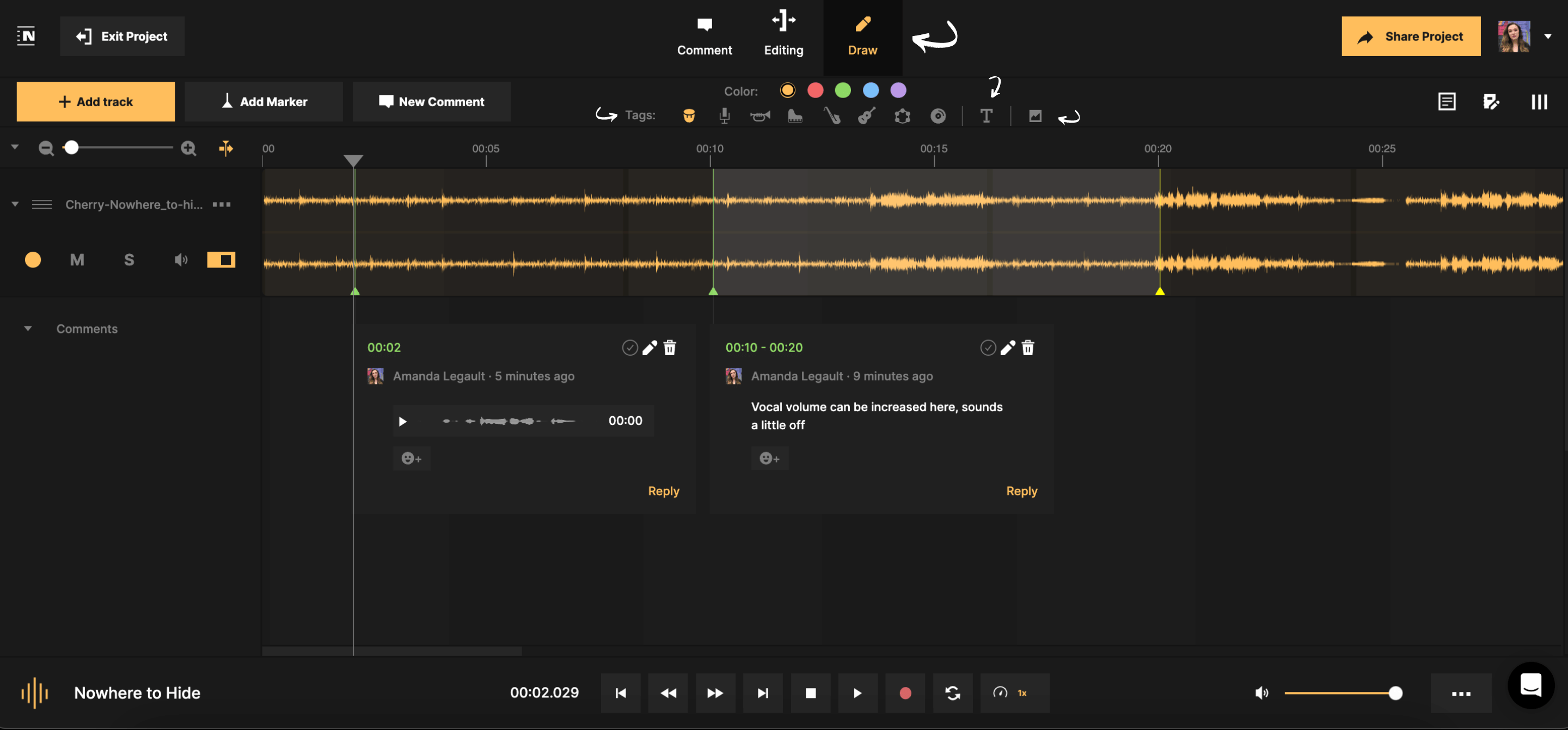 How to Collaborate on Audio Remotely | Notetracks - Audio Review and ...