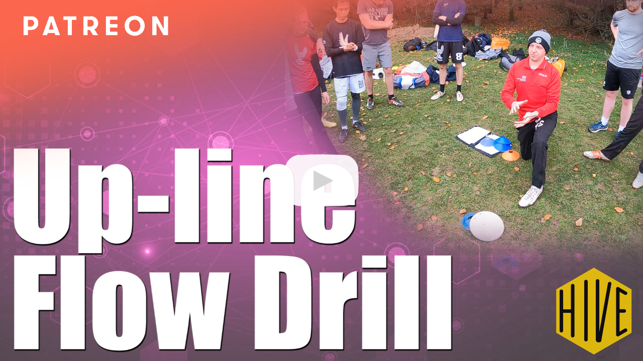 Inside throw to lateral cut