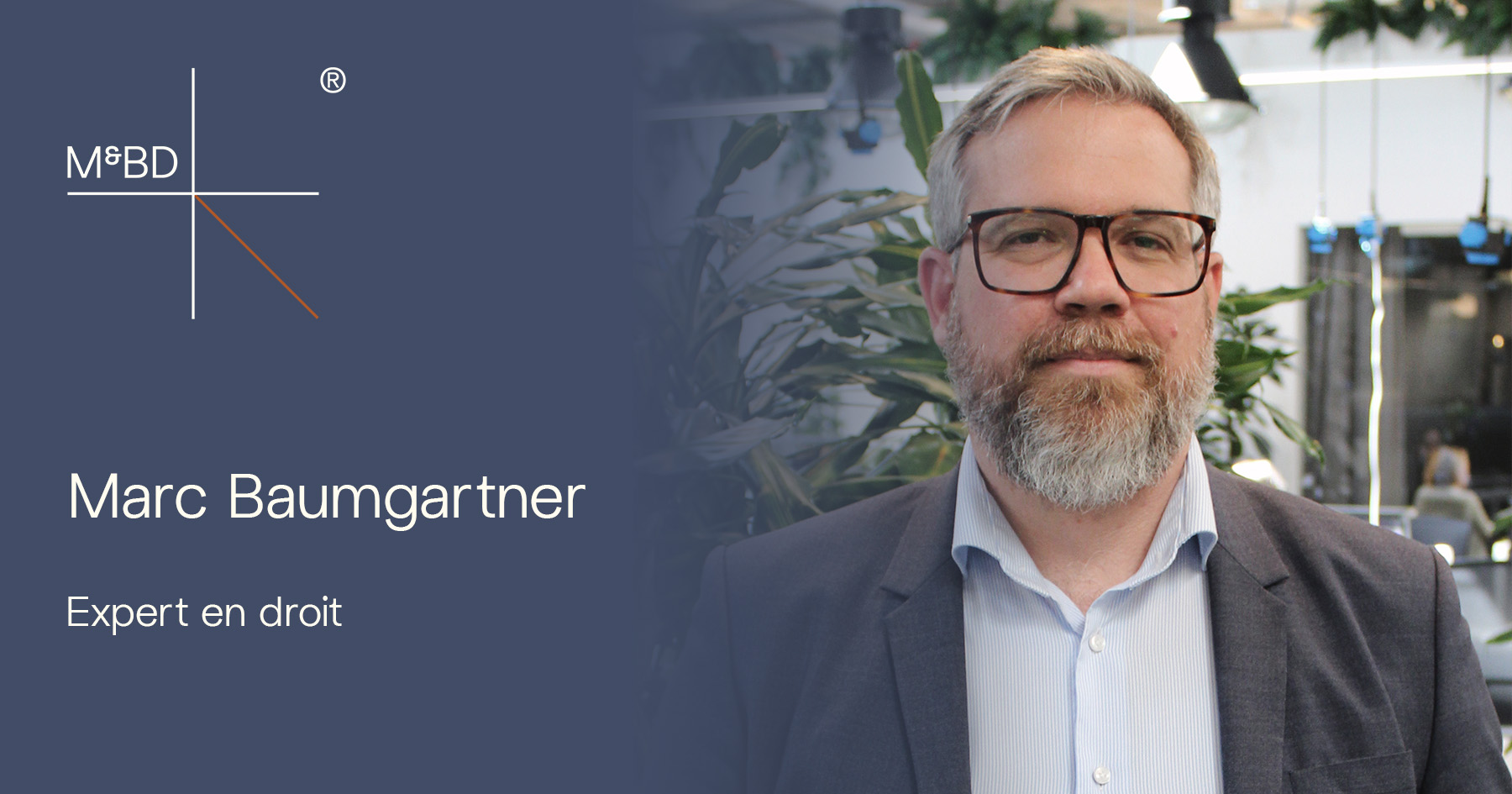 Marc Baumgartner | Expert en droit chez M&BD