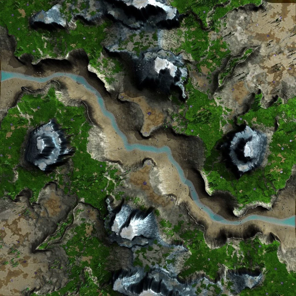 Talus | 16 x 16 ⇀ Map ★ Beyond All Reason RTS