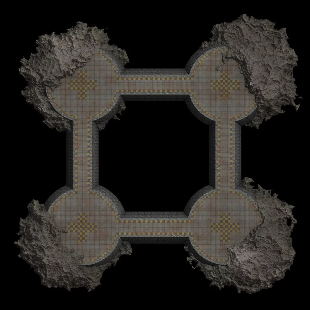 Asteroid Mines | 12 x 12 ⇀ Map ★ Beyond All Reason RTS