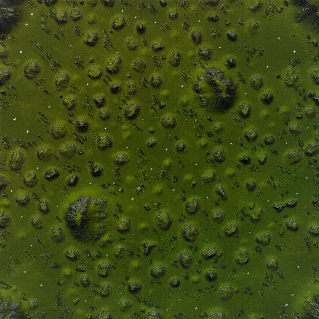 Greenhaven | 14 x 14 ⇀ Map ★ Beyond All Reason RTS