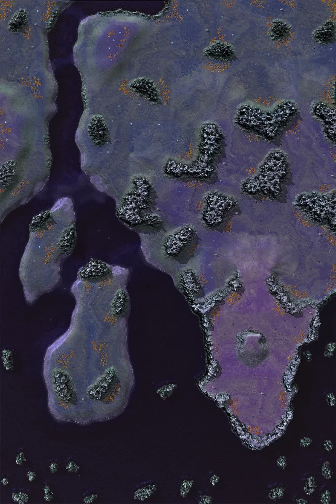 Point of No Return | 16 x 24 ⇀ Map ★ Beyond All Reason RTS