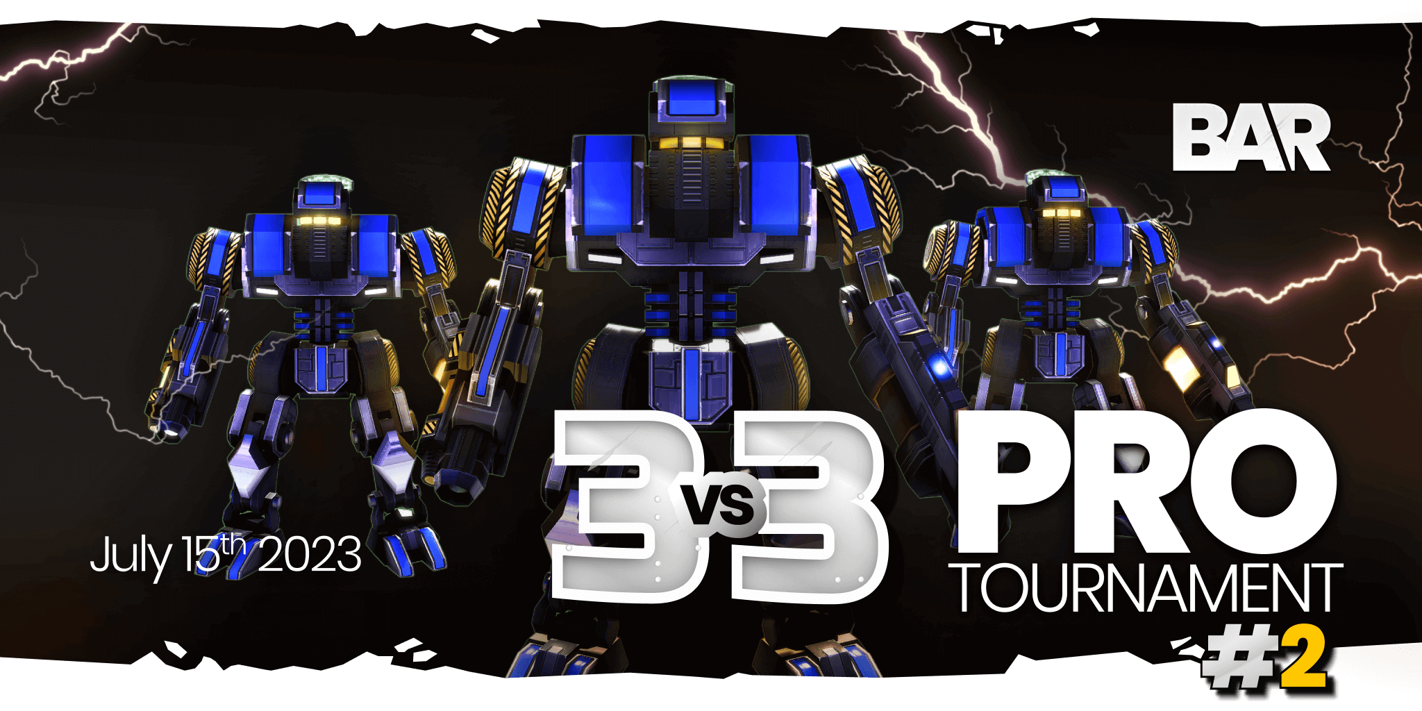 PRO 3v3 Tournament #2 was hot on July 15th! ⇀ News ★ Beyond All Reason RTS