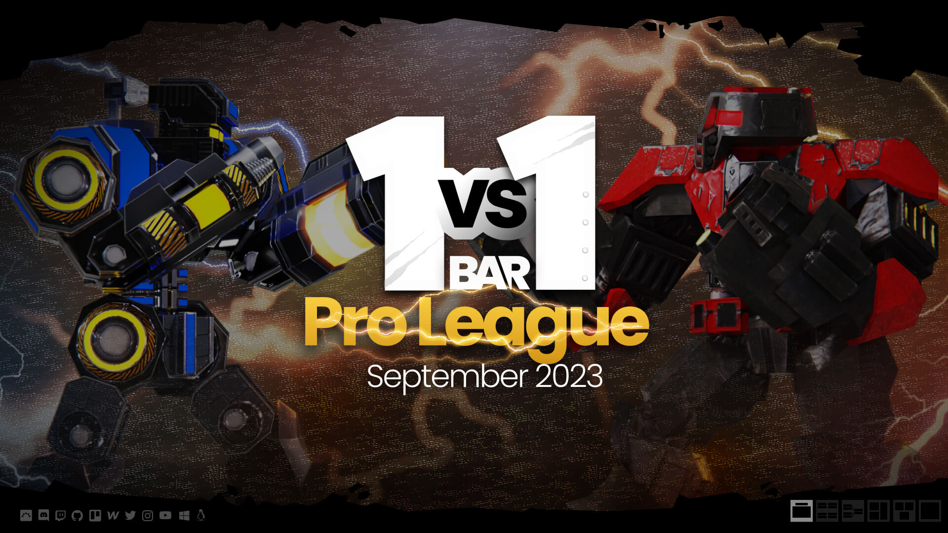 BAR PRO 1v1 League is about to conclude on September 30th! ⇀ News ...