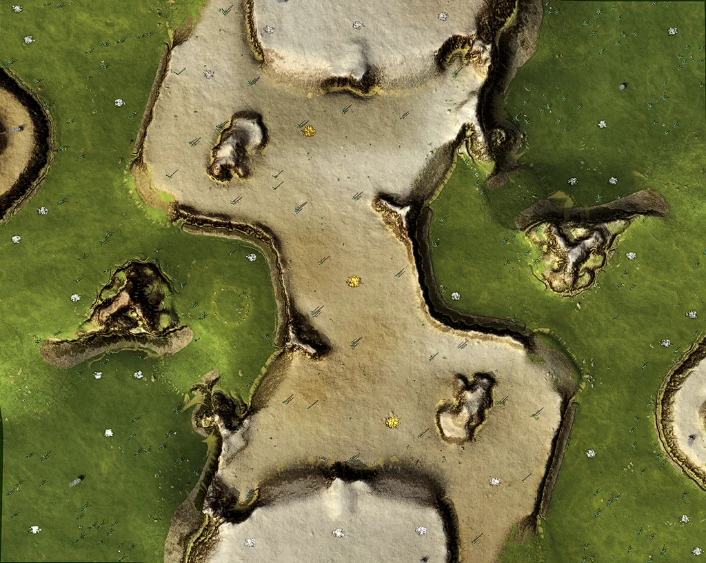 Wanderlust | 10 x 8 ⇀ Map ★ Beyond All Reason RTS