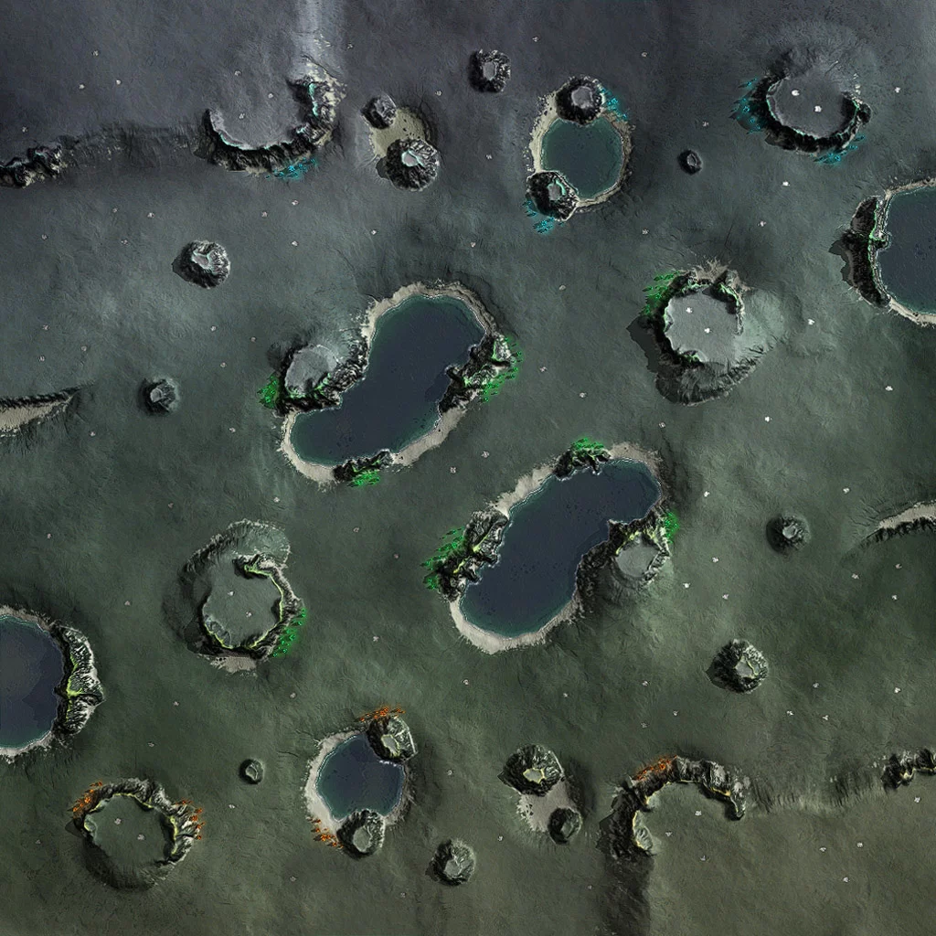 Feast of Hades | 16 x 16 ⇀ Map ★ Beyond All Reason RTS