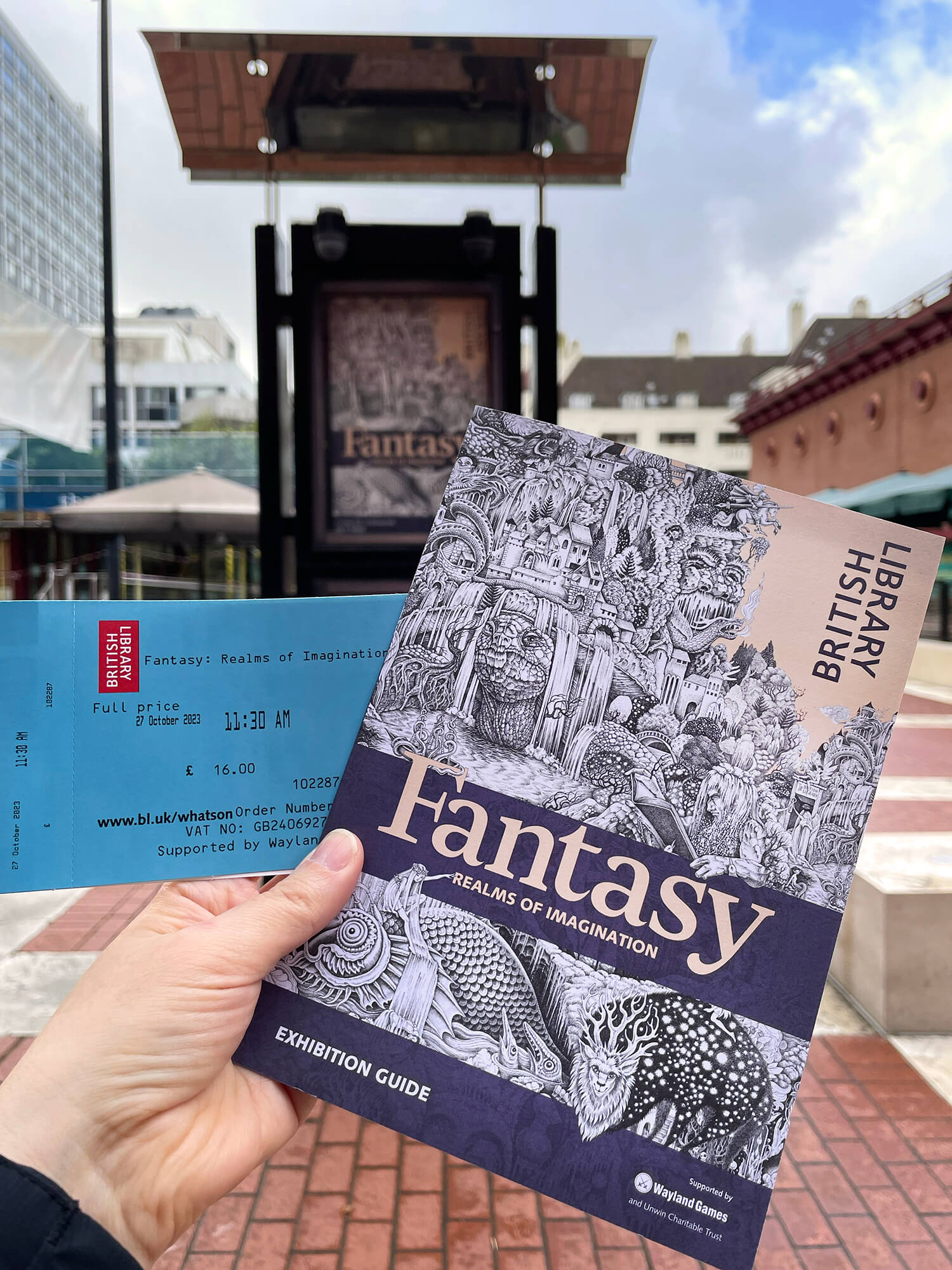 British Library's Fantasy: Realms of Imagination exhibition