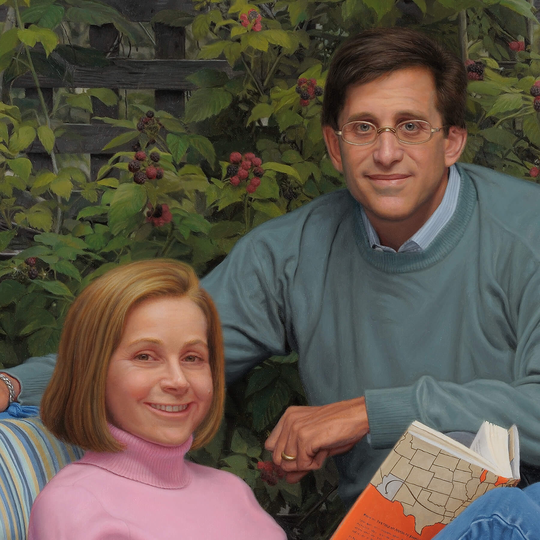 Family Oil Portrait Painting Commission Artist