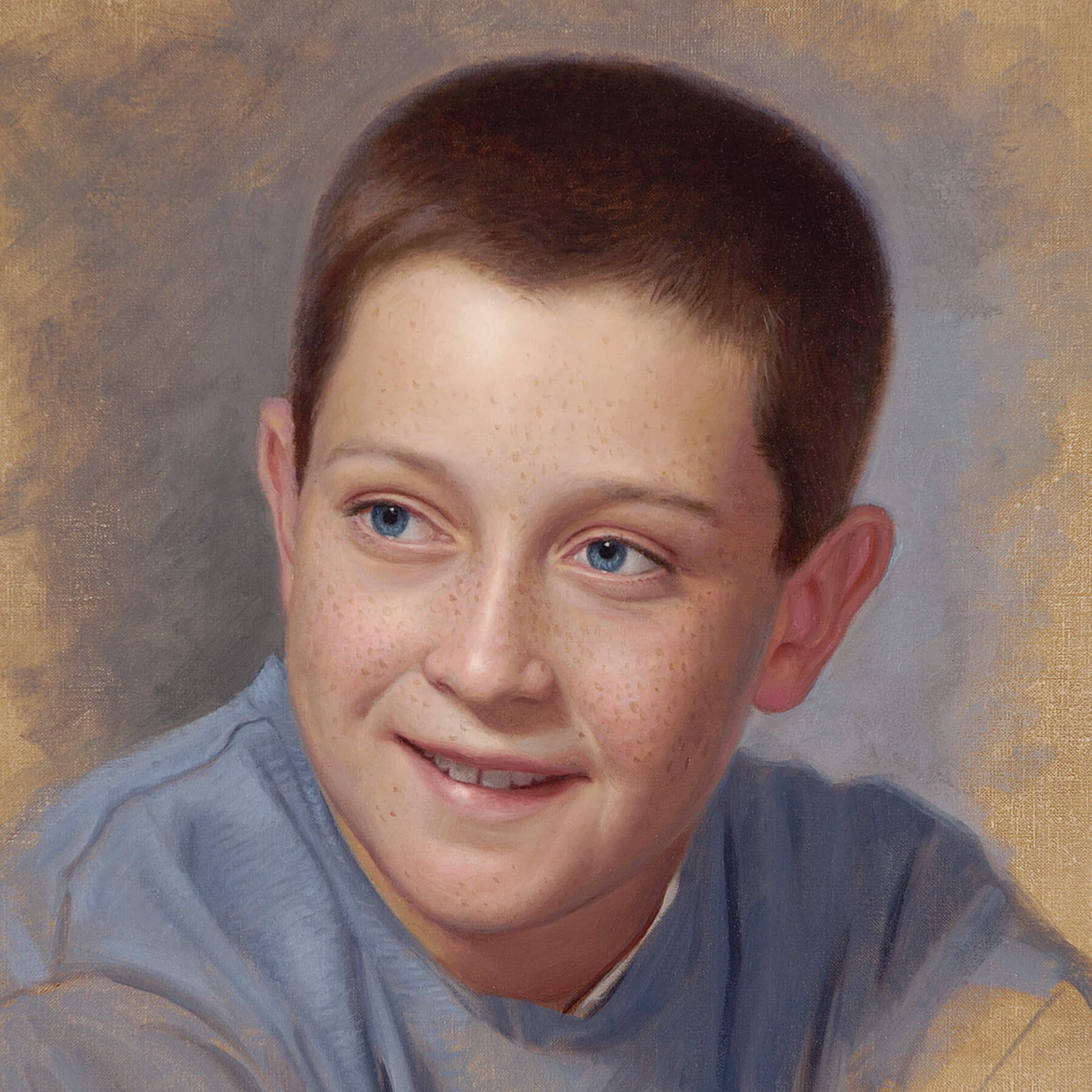 Custom Vignette Portrait Art