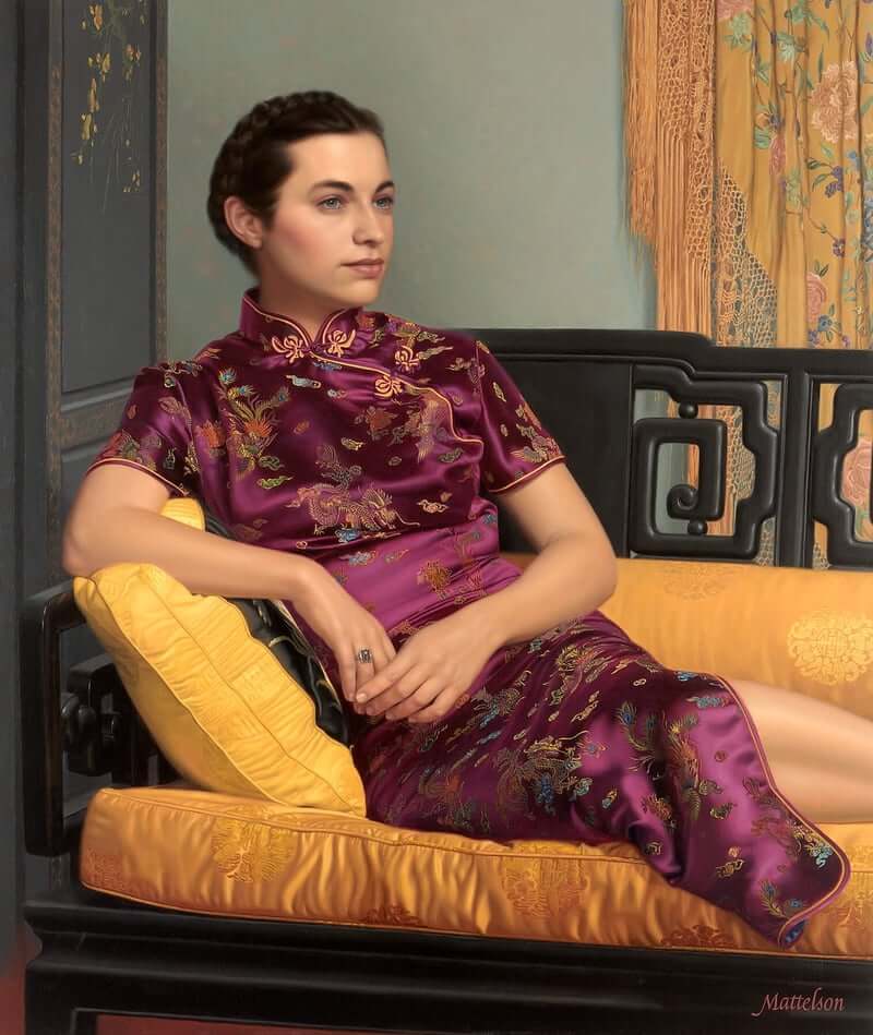 Contemporary Oil Portrait Artist on Commission