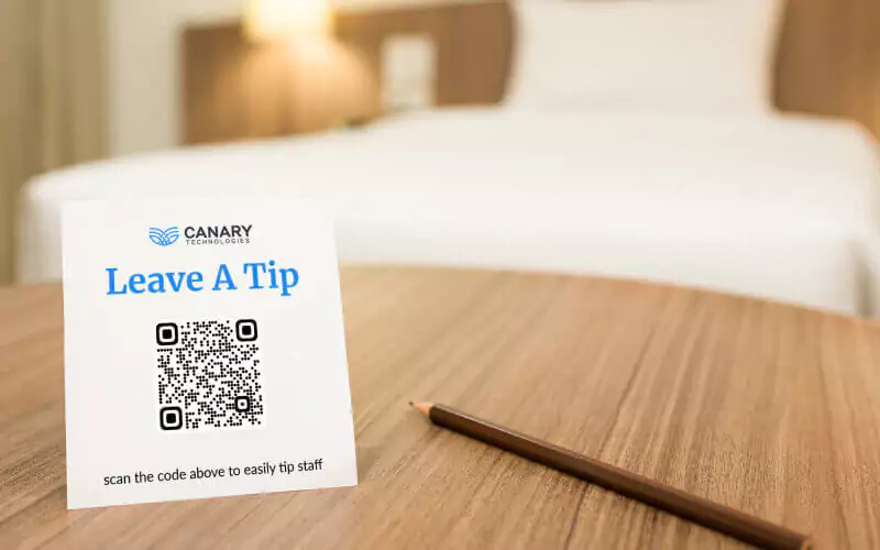 Digital Hotel Tipping Software - Boost Hotel Staff Pay