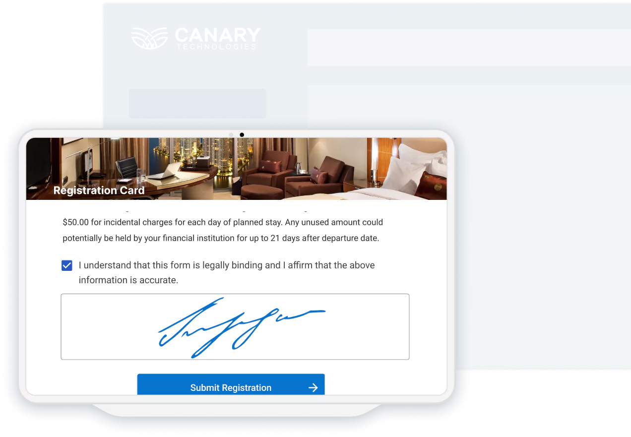 Improve Guest Experience with Tablet Registration