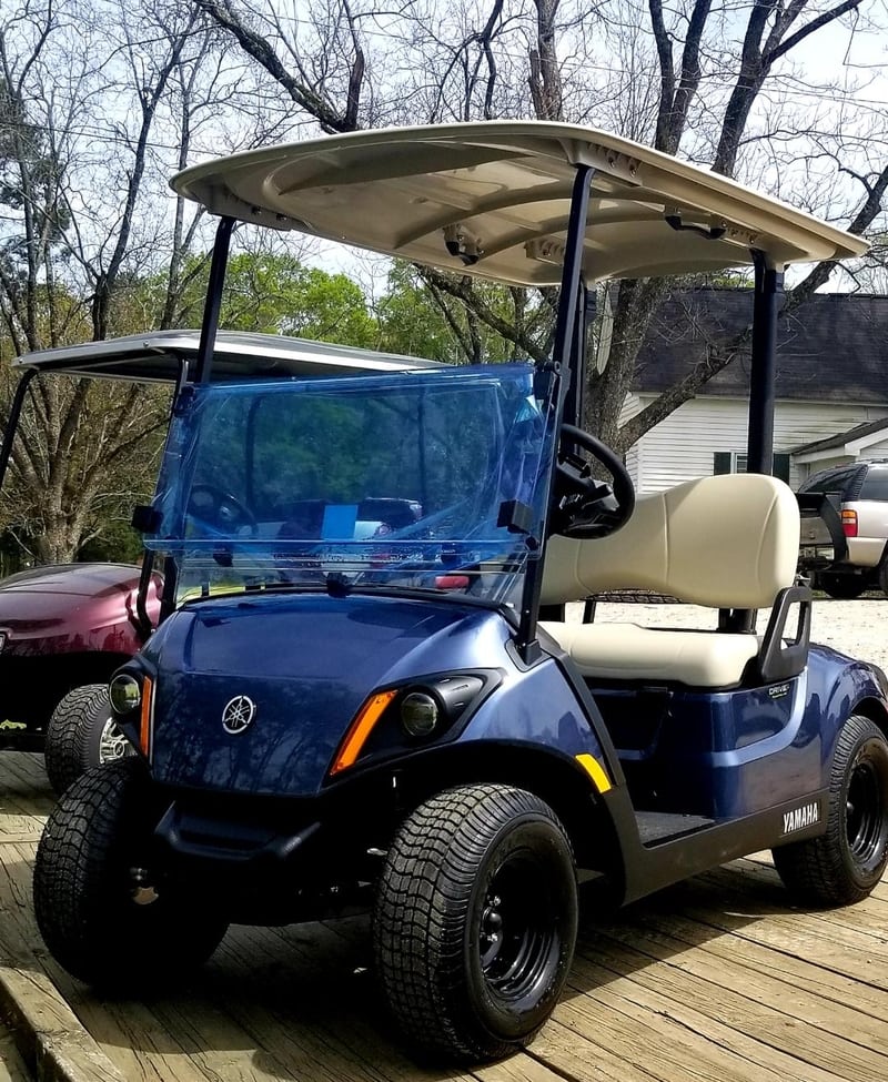 Sold2019 Yamaha Golf Cart Electric Blue
