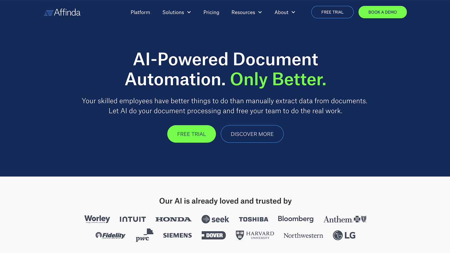 Audivelo projects | Affinda