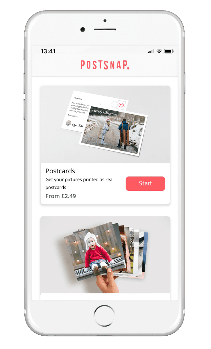 Personalised Postcards - PostSnap