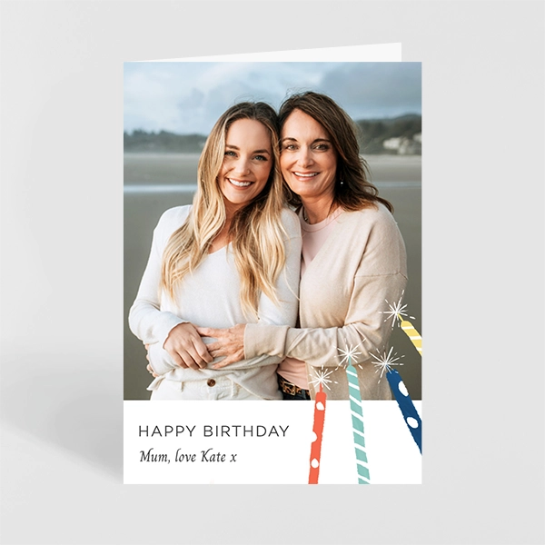 Photo Birthday Cards | Personalised Photo Birthday Card