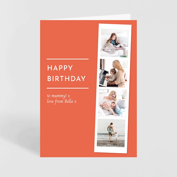 Photo Birthday Cards | Personalised Photo Birthday Card