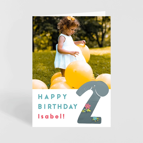 Photo Birthday Cards | Personalised Photo Birthday Card