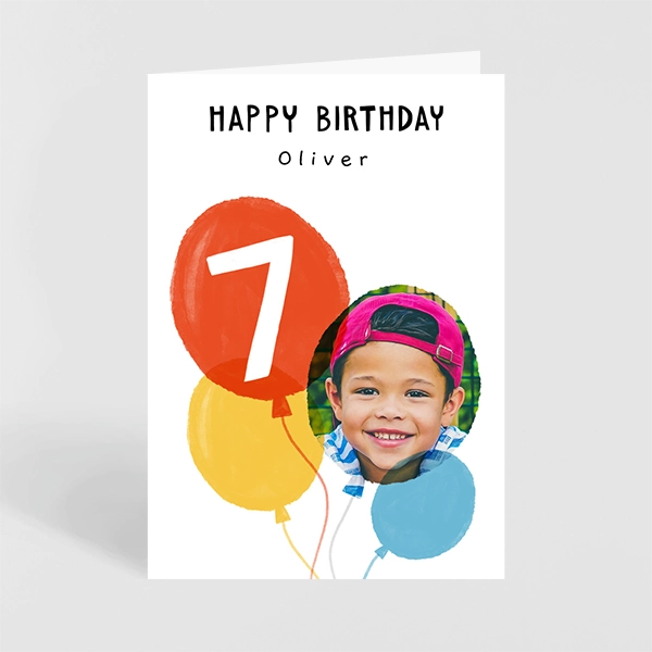 Photo Birthday Cards | Personalised Photo Birthday Card
