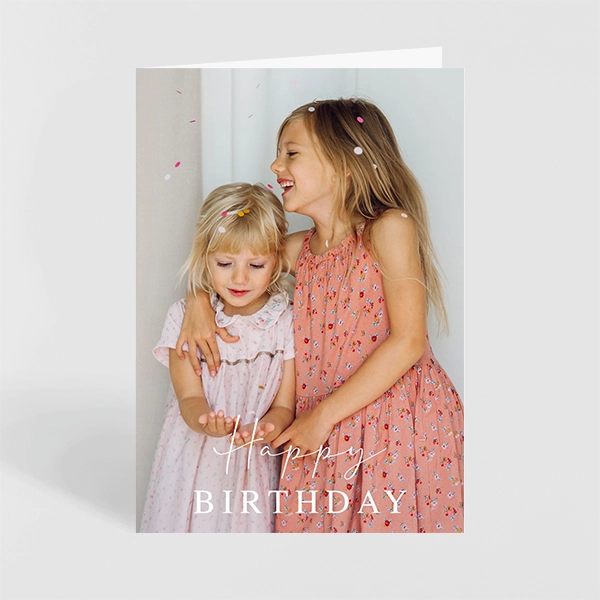 Photo Birthday Cards | Personalised Photo Birthday Card