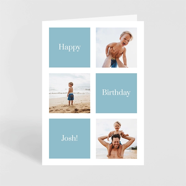 Photo Birthday Cards | Personalised Photo Birthday Card