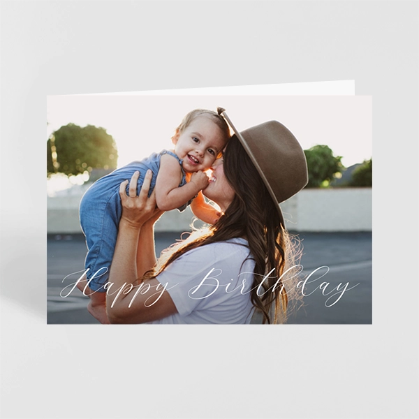 Photo Birthday Cards | Personalised Photo Birthday Card