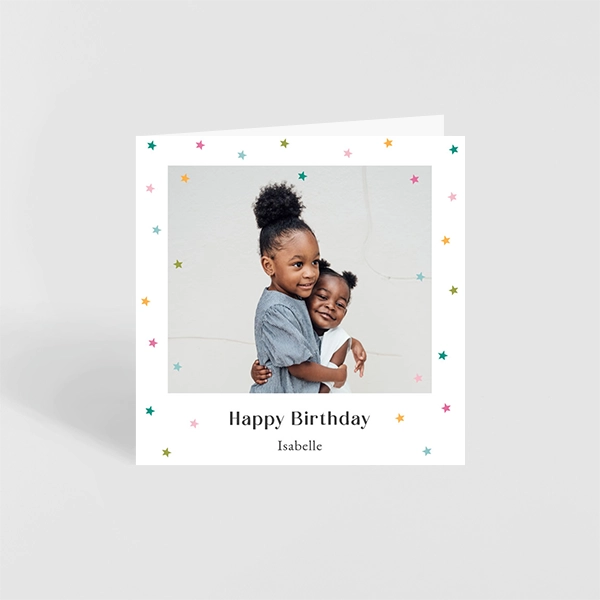 Photo Birthday Cards | Personalised Photo Birthday Card